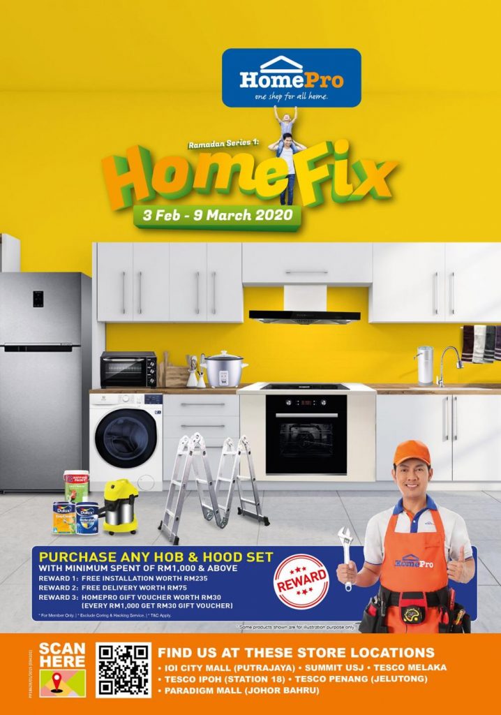 3 Feb-9 Mar 2020: HomePro Promotion Catalogue - EverydayOnSales.com