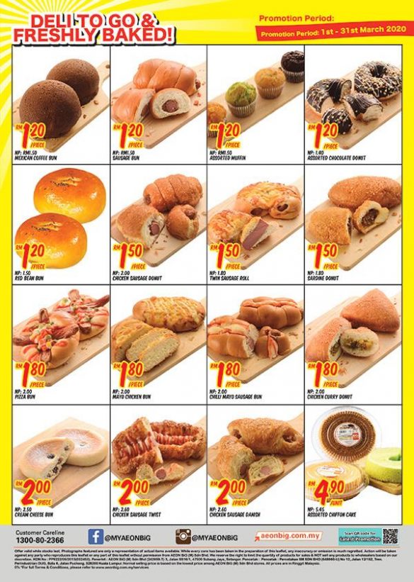1-31 Mar 2020: AEON BiG Deli To Go & Freshly Baked Promotion ...