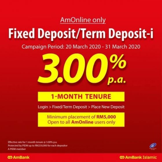20-31 Mar 2020: AmBank AmOnline Promotion - EverydayOnSales.com