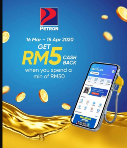 16 Mar-15 Apr 2020: Petron Cashback Promotion with Touch ‘n Go eWallet ...