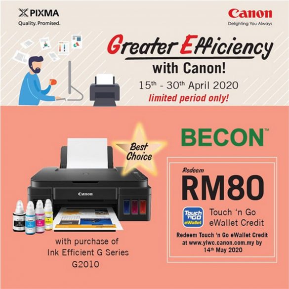 15-30 Apr 2020: Becon Stationery Canon Pixma Printer Promotion ...