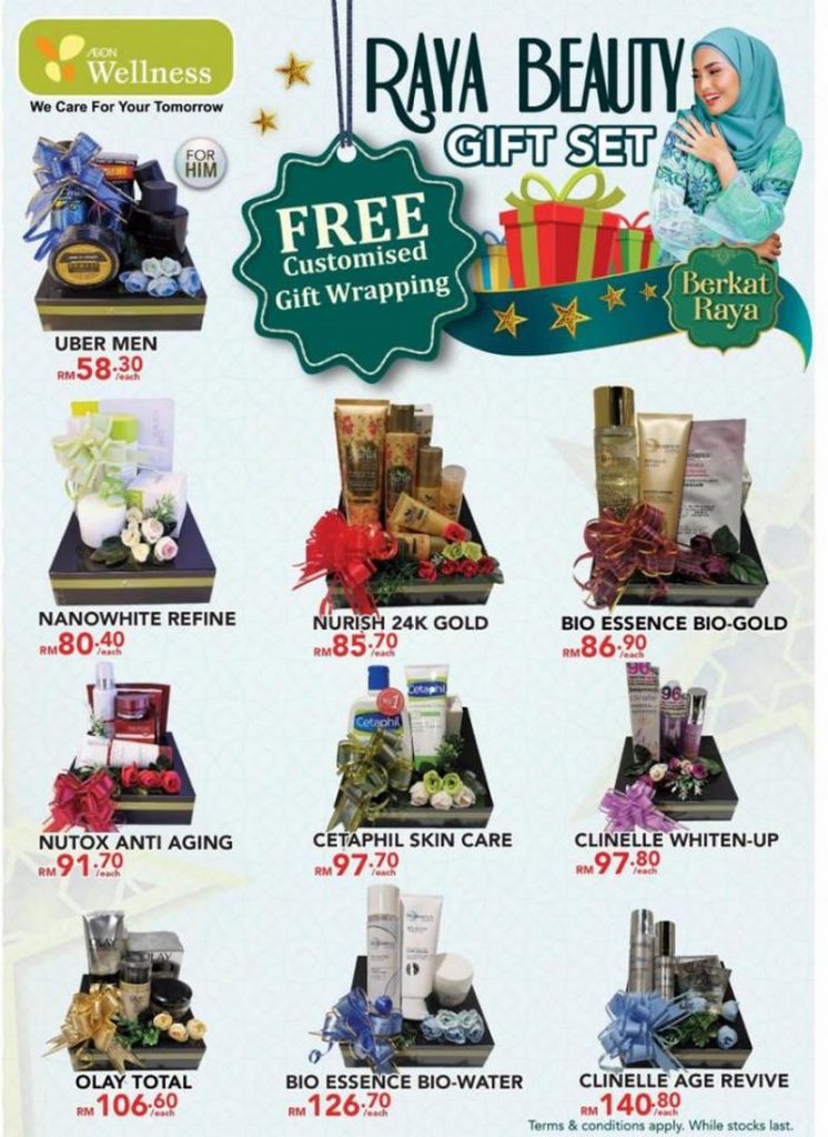 Now till 31st May 2020: AEON Wellness Raya Beauty Gift Set Promotion ...
