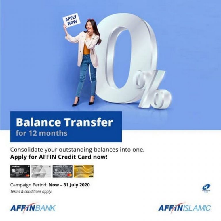 Now till 31 Jul 2020: Affin Bank Berhad 0% Balance Transfer ...