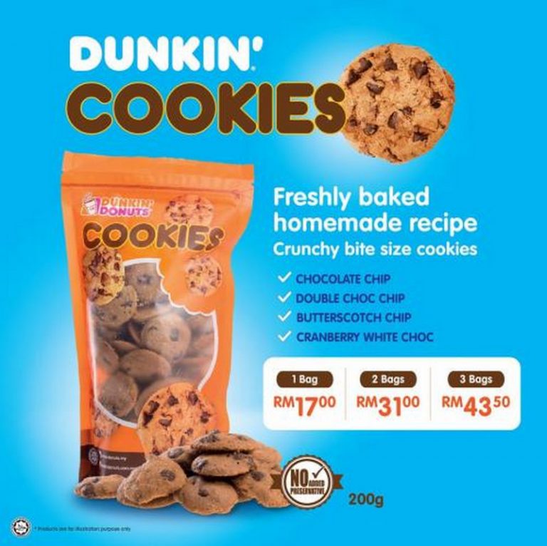15 May 2020 Onward: Dunkin Donuts Dunkin Cookies Raya Promotion ...