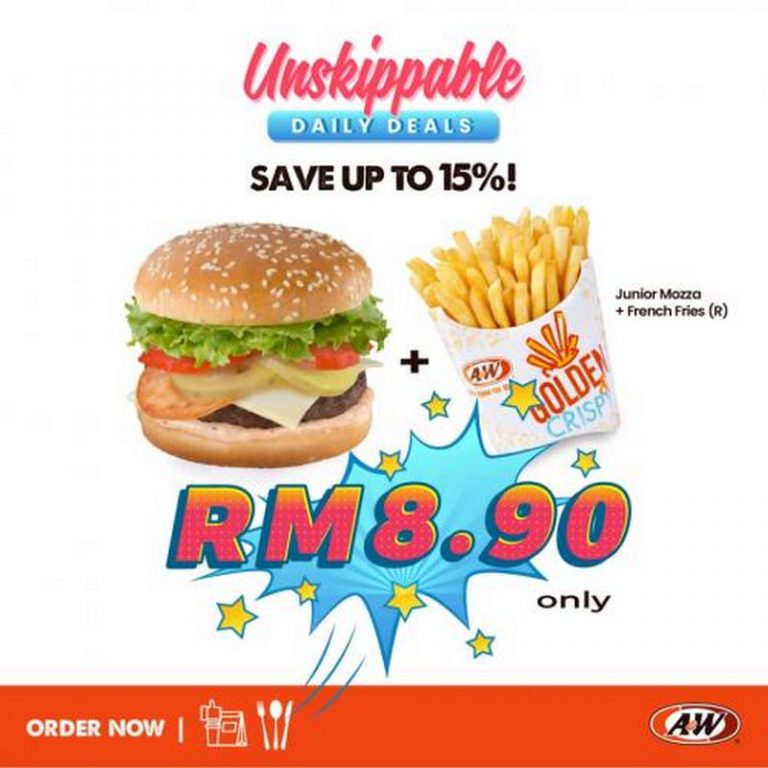 10 Jun 2020 Onward: A&W Wednesday Daily Deals Promotion ...