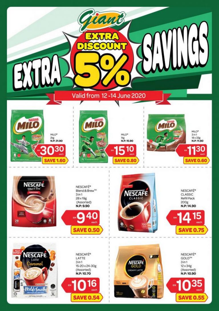 12-14 Jun 2020: Giant Nestle Promotion - EverydayOnSales.com