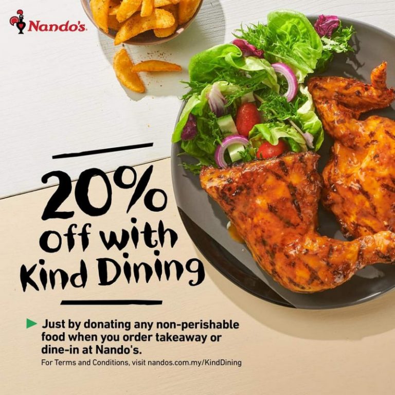 25 Jun 2020 Onward: Nando’s 20% off Promotion - EverydayOnSales.com