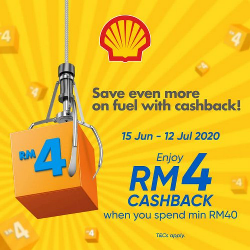 15 Jun-12 Jul 2020: Shell Cashback Promo with Touch ‘n Go ...