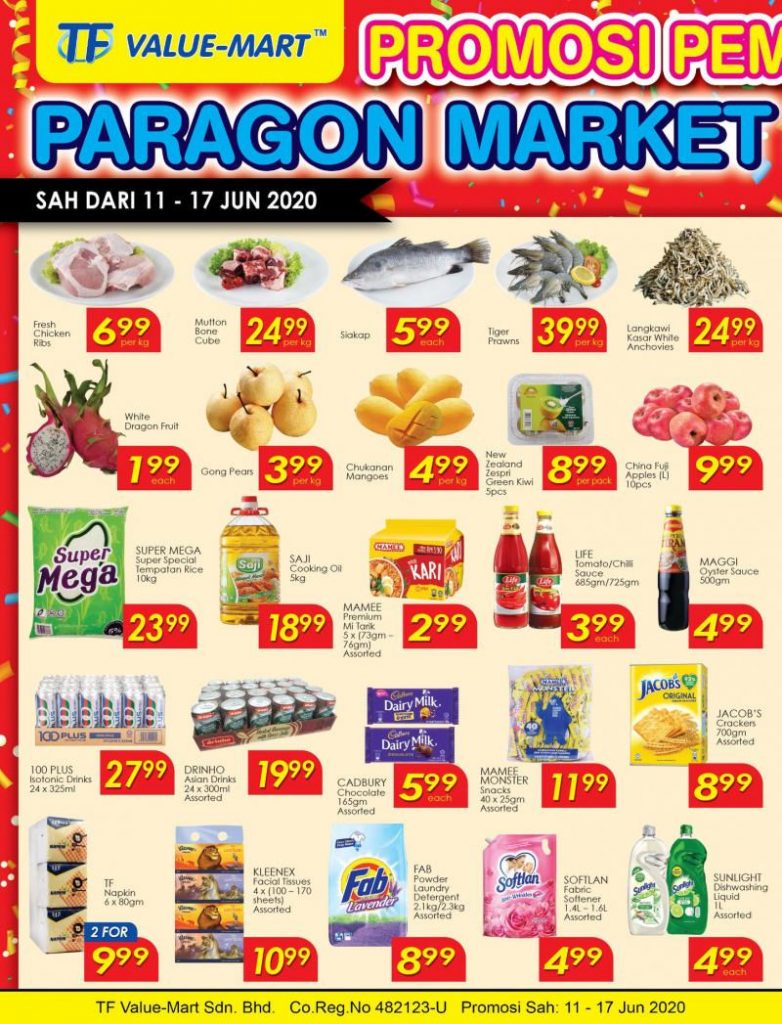 11-17 Jun 2020: TF Value-Mart Opening Promotion at Paragon Market Place ...