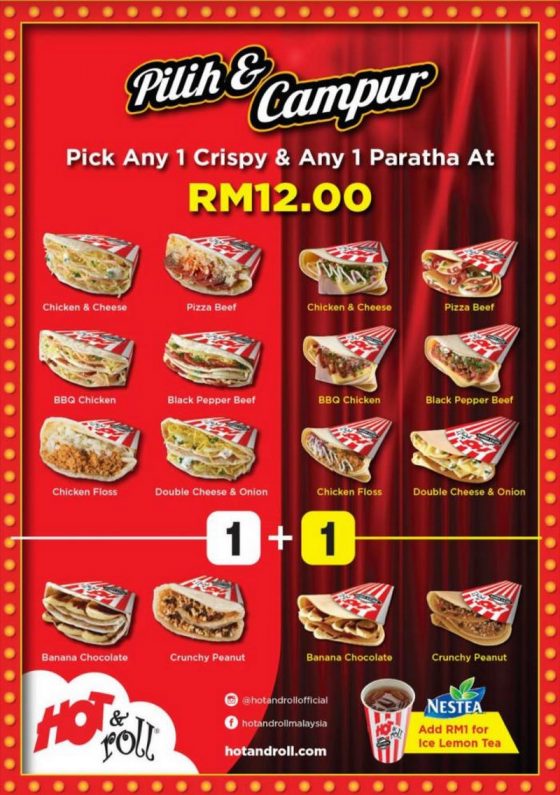 6 Jul 2020 Onward: Hot & Roll Pilih & Campur Promotion ...