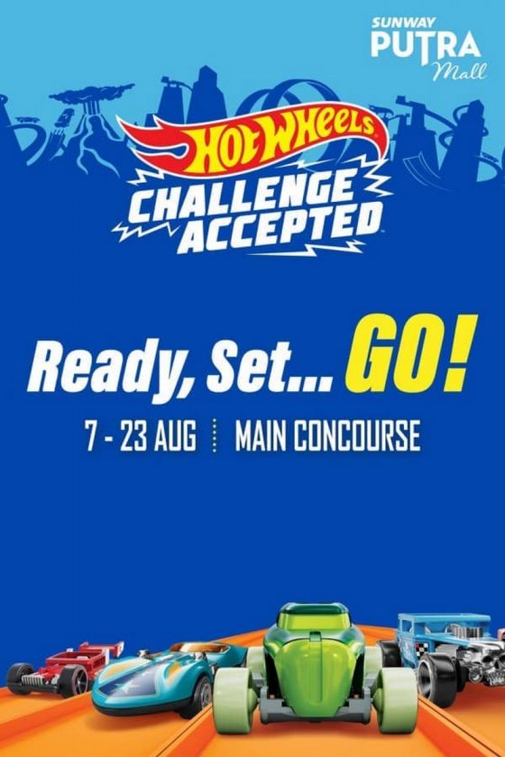 7-23 Aug 2020: Hot Wheels Challenge Accepted Contest at Sunway Putra ...