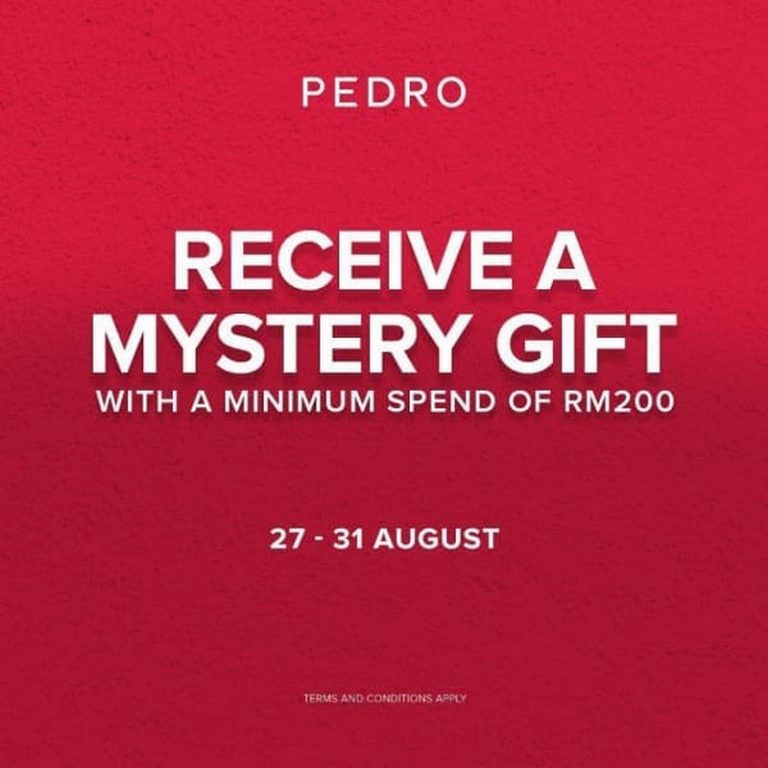 27-31 Aug 2020: Pedro Special Sale at Johor Premium Outlets ...