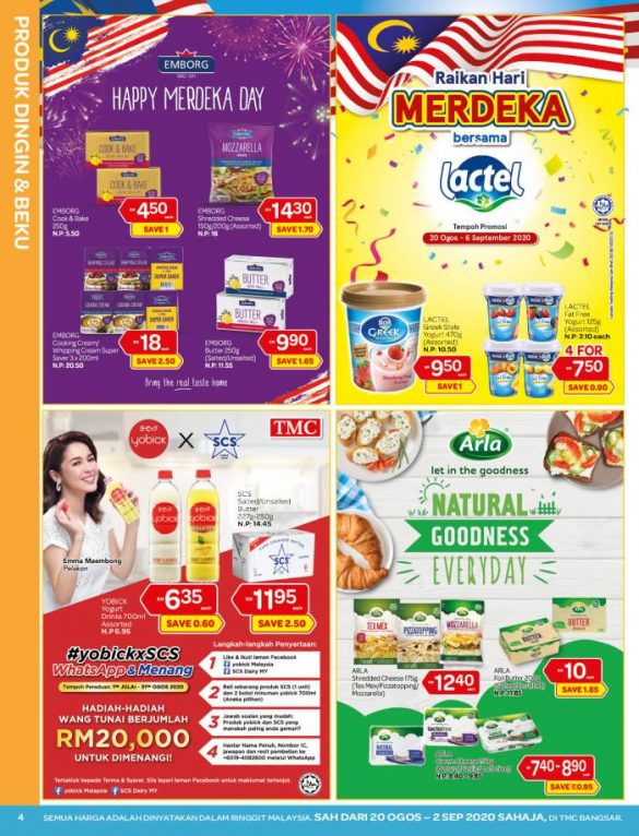 20 Aug-2 Sep 2020: TMC Promotion Catalogue at Bangsar - EverydayOnSales.com