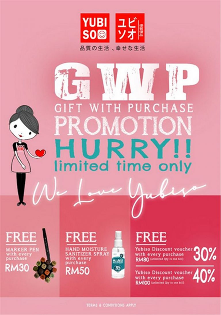 17-23 Aug 2020: Yubiso Gift with Purchase Promotion - EverydayOnSales.com
