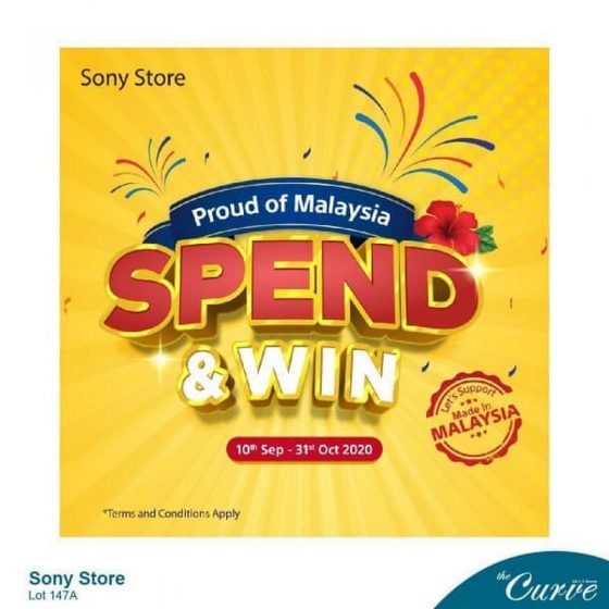 10 Sep-31 Oct 2020: Sony Spend and Win Contest at The Curve ...