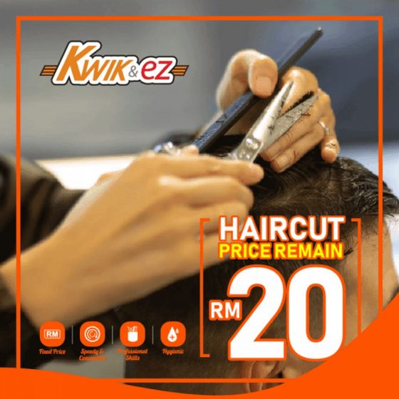 20 Oct 2020: Kwik & ez Express Haircut Promo - EverydayOnSales.com