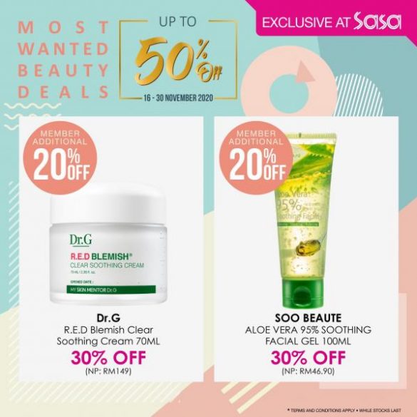 16-30 Nov 2020: Sasa Most Wanted Beauty Deals Promotion ...