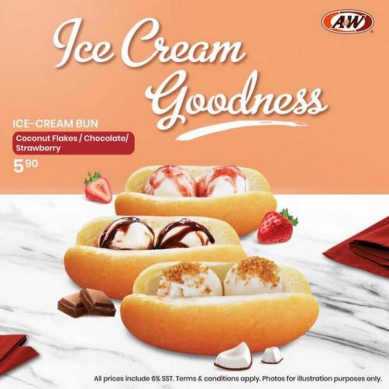 8 Dec 2020 Onward: A&W Ice-Cream Bun Promo - EverydayOnSales.com