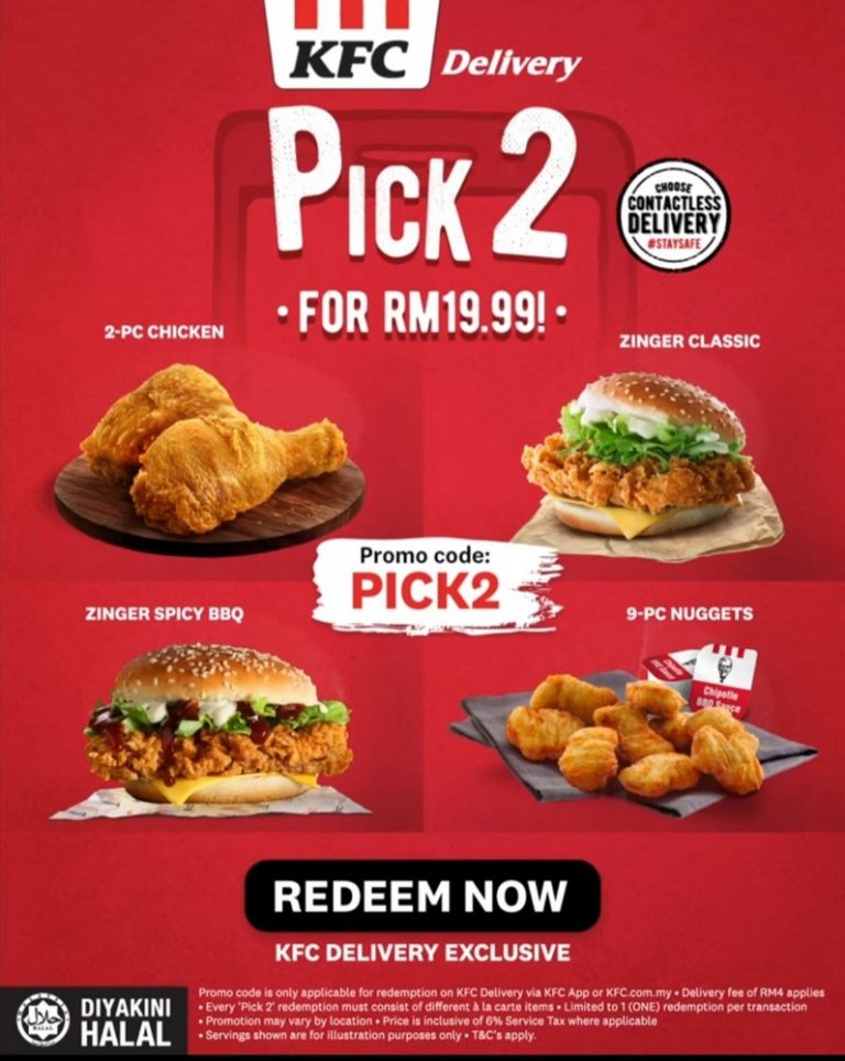 11 Dec 2020 Onward: KFC Pick 2 Promo - EverydayOnSales.com