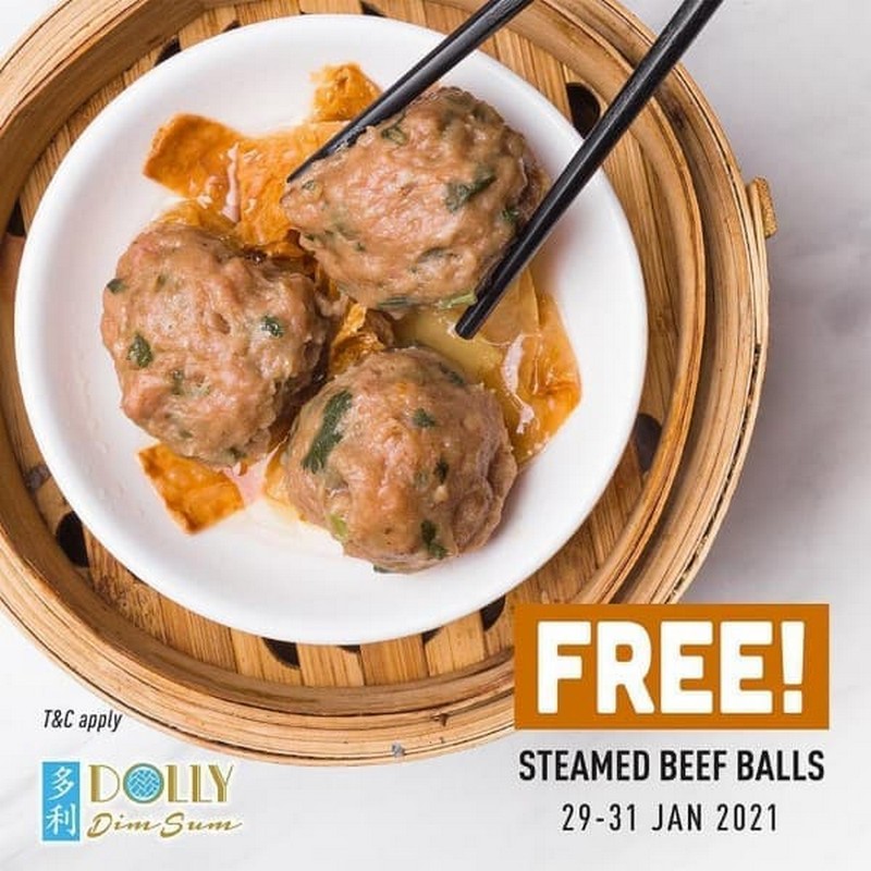 29-31 Jan 2021: Dolly Dim Sum Weekend MCO Promo - EverydayOnSales.com