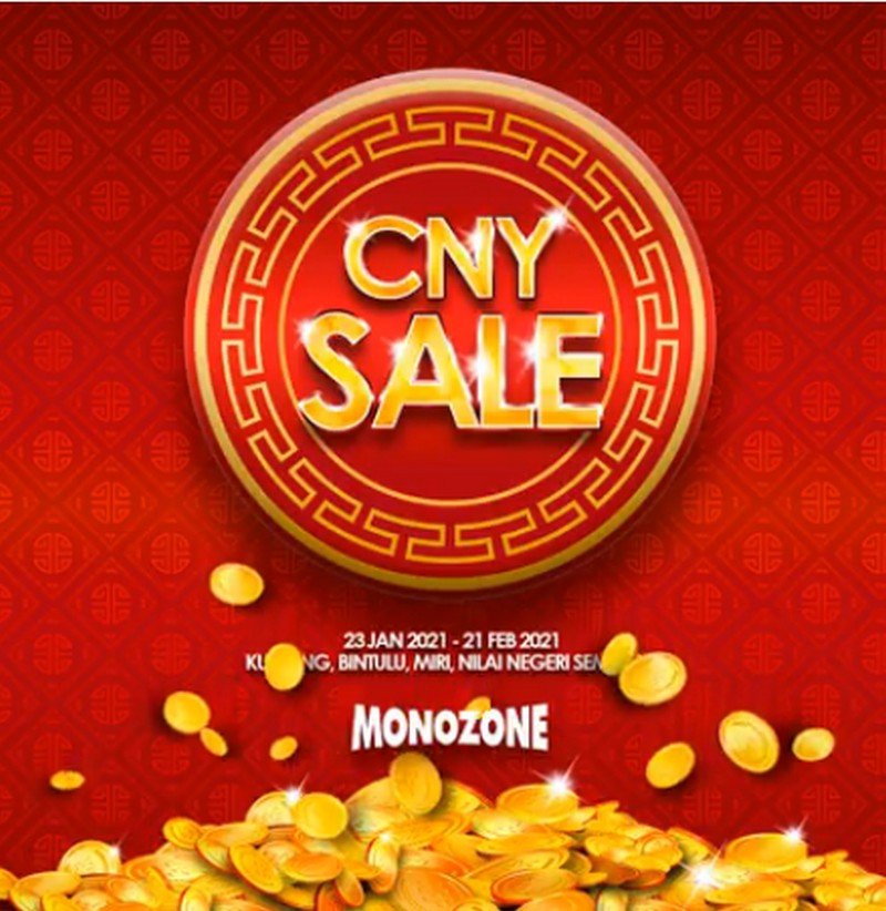 23 Jan-21 Feb 2021: Monozone CNY Sale - EverydayOnSales.com