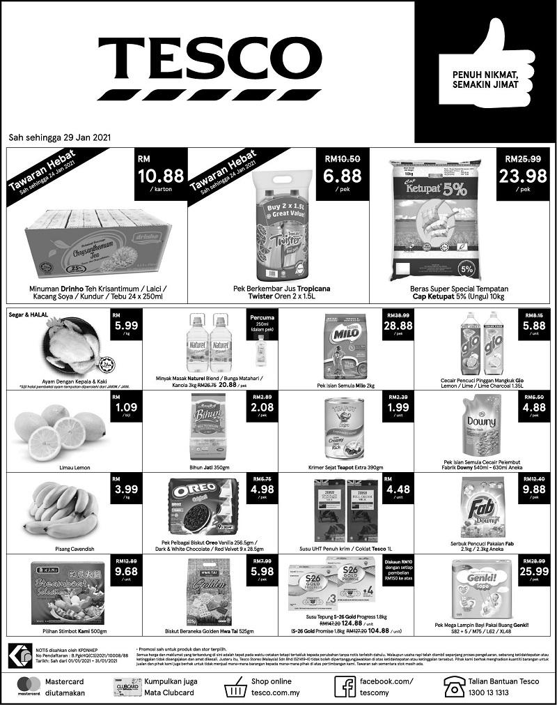 23-29 Jan 2021: Tesco Press Ads Promotion - EverydayOnSales.com