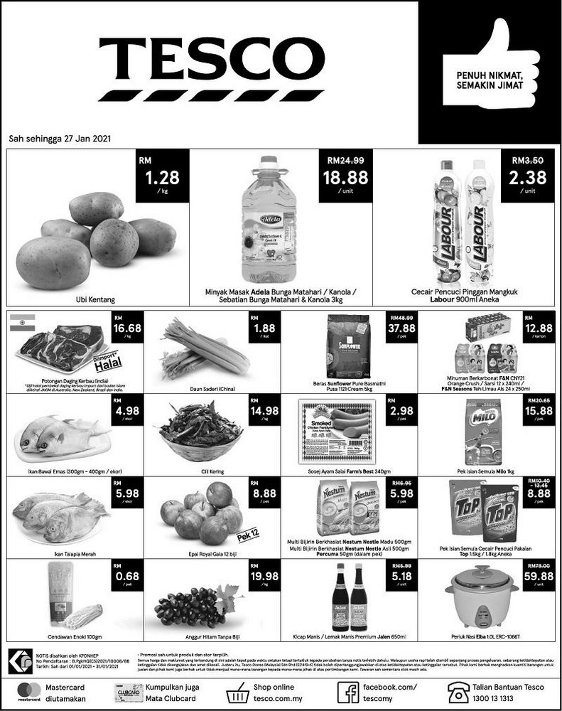 21-27 Jan 2021: Tesco Press Ads Promotion - EverydayOnSales.com