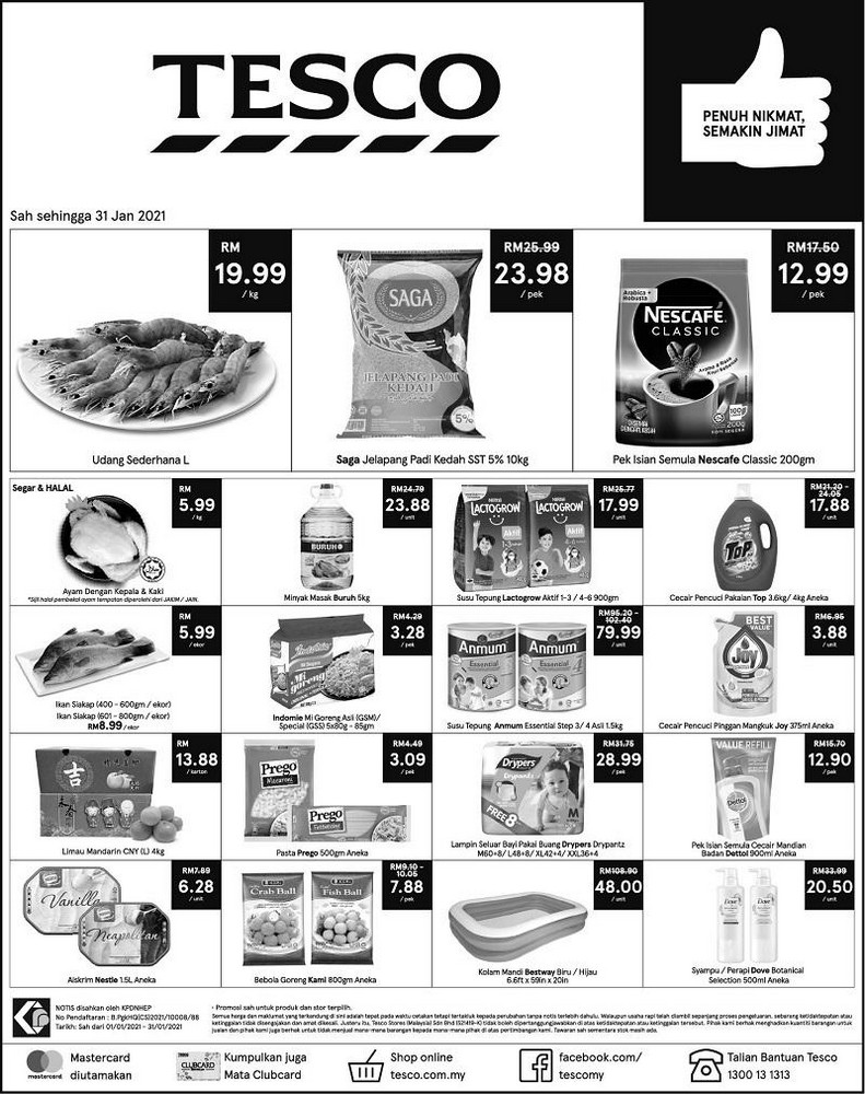 25-31 Jan 2021: TescoPress Ads Promotion - EverydayOnSales.com