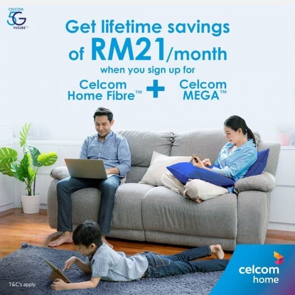 17 Feb 2021 Onward: Celcom Home Fibre Promo - EverydayOnSales.com