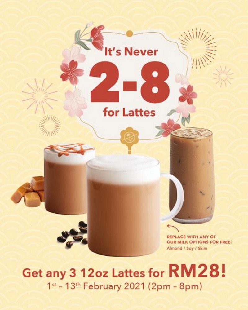 1-13 Feb 2021: Coffee Bean Chinese New Year Promotion - EverydayOnSales.com