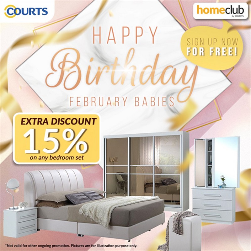 Now till 28 Feb 2021: Courts HomeClub Birthday Special ...