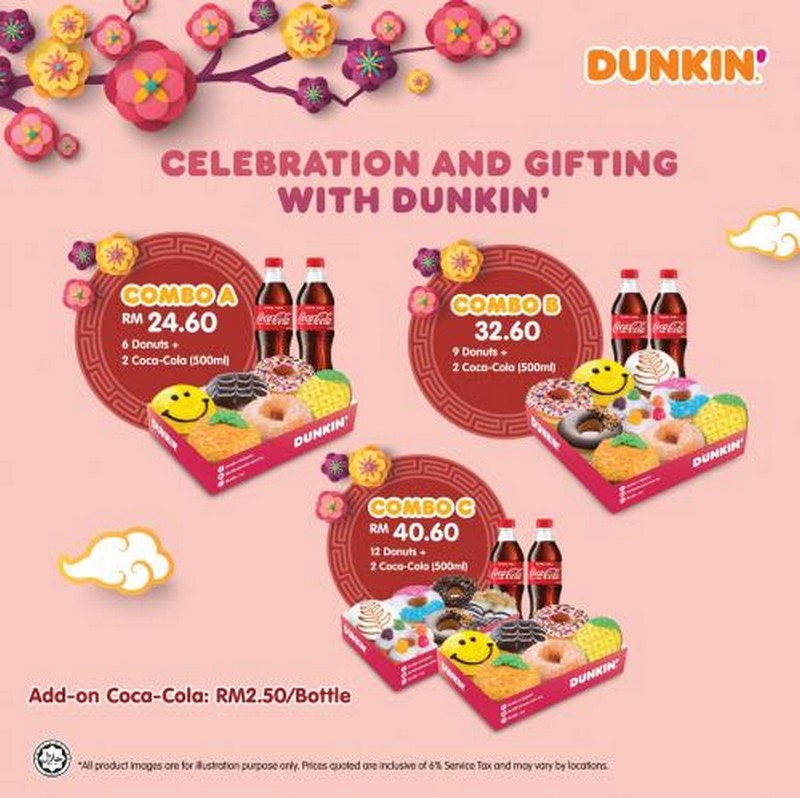 8 Feb 2021 Onward: Dunkin Donuts CNY Combo Set Promotion ...