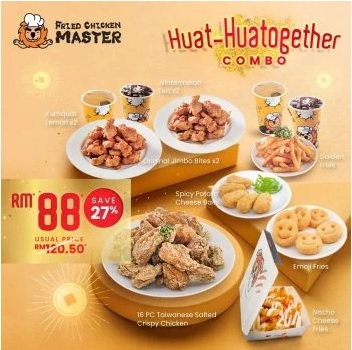 10 Feb 2021 Onward: Fried Chicken Master Huat-huatogether Combo - EverydayOnSales.com