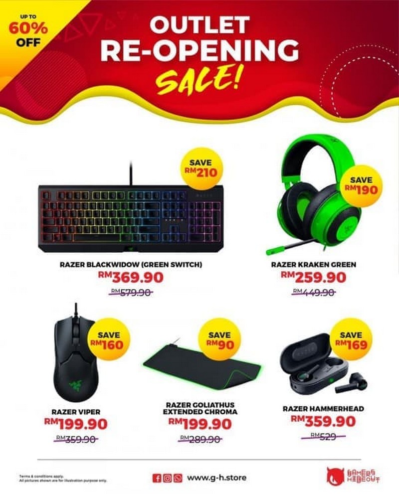 24 Feb 2021 Onward: Gamers Hideout Re-Opening Sale - EverydayOnSales.com