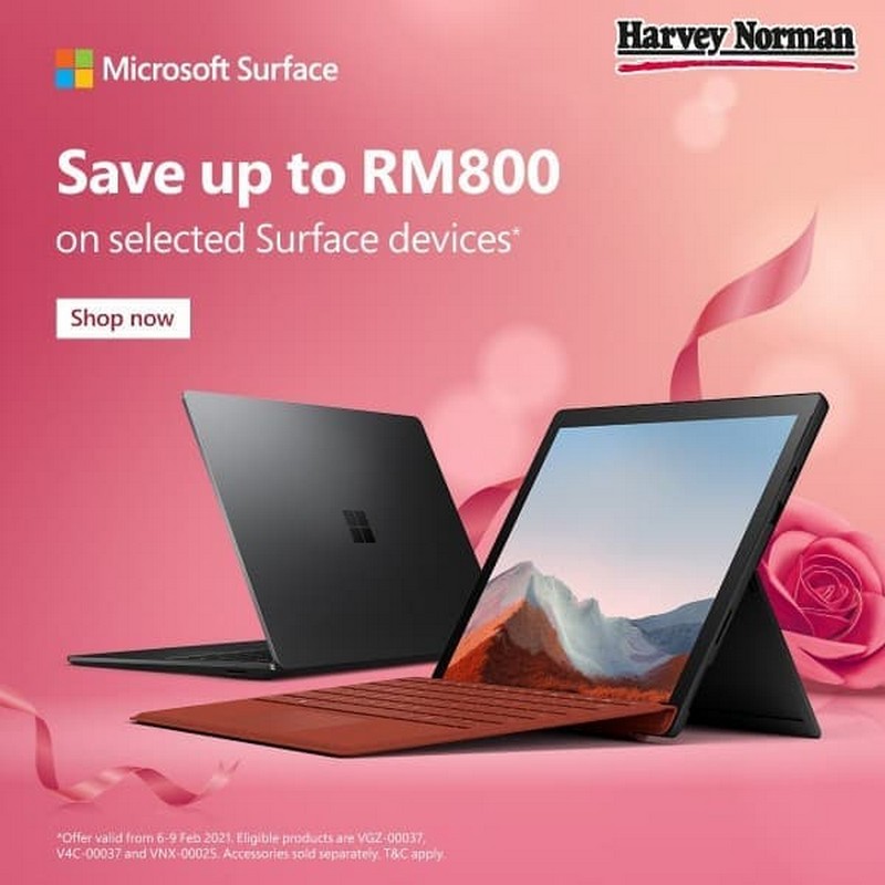 8 Feb 2021 Onward: Harvey Norman Microsoft Surface Promo - EverydayOnSales.com