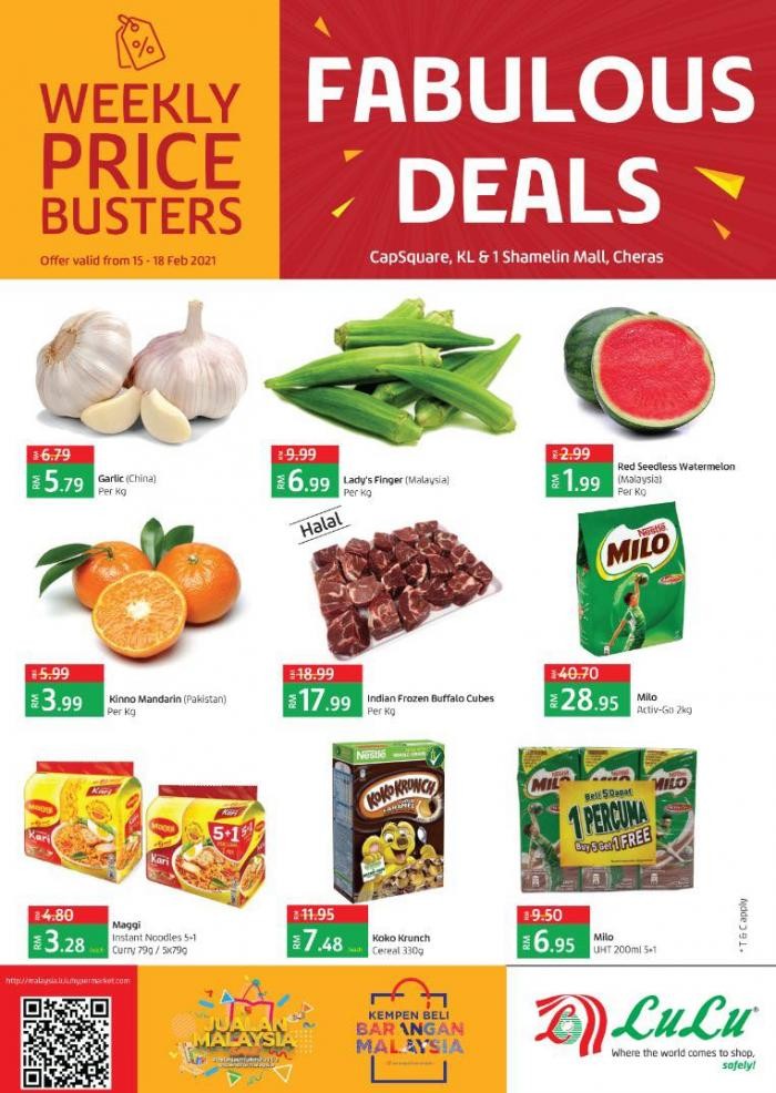 15-18 Feb 2021: LuLu Hypermarket Fabulous Deals Promotion ...