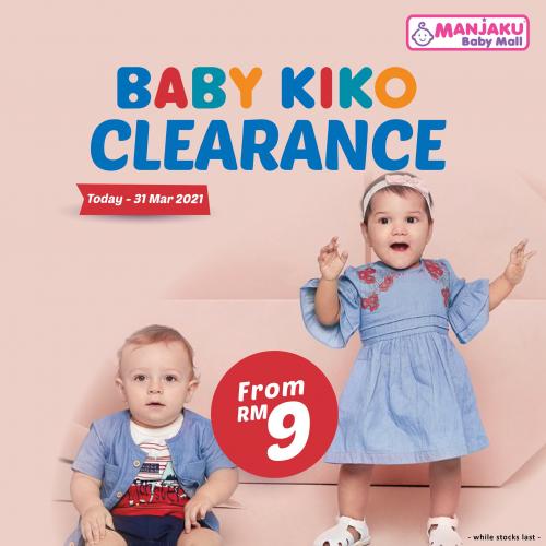 Now till 31 Mar 2021: Manjaku Baby Kiko Clearance Sale ...