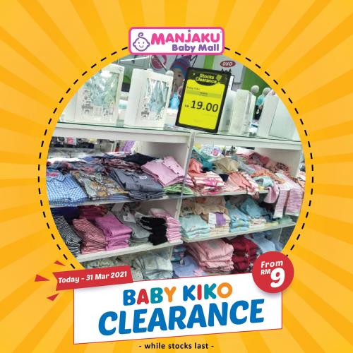 Now till 31 Mar 2021: Manjaku Baby Kiko Clearance Sale ...