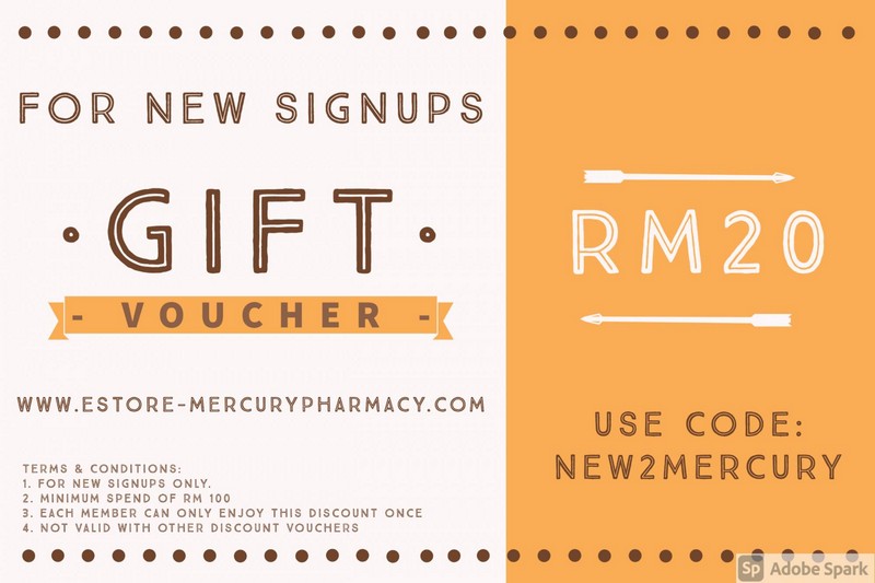 2 Feb 2021 Onward: Mercury Pharmacy Free Gift Voucher Promo ...