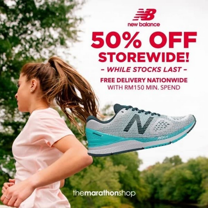 6 Feb 2021 Onward: New Balance 50% off Promo at The Marathon Shop ...