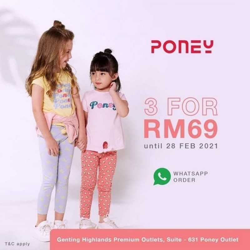 5-28 Feb 2021: Poney Outlet Special Sale at Genting Highlands Premium ...