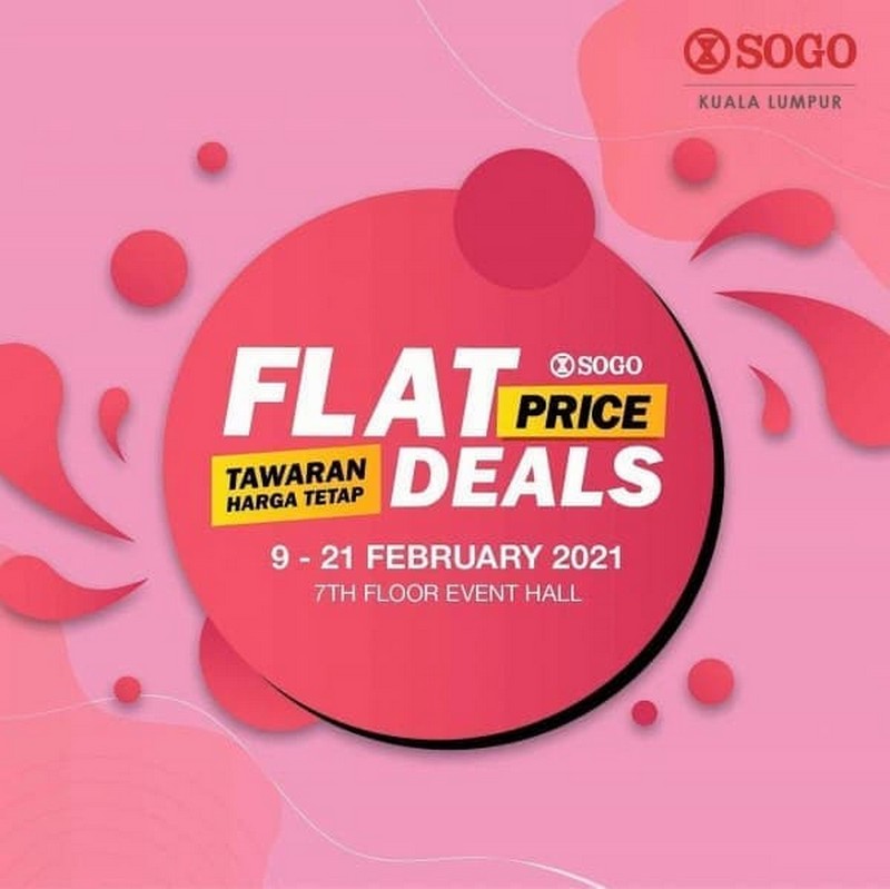 9-21 Feb 2021: SOGO Flat Price Deals - EverydayOnSales.com
