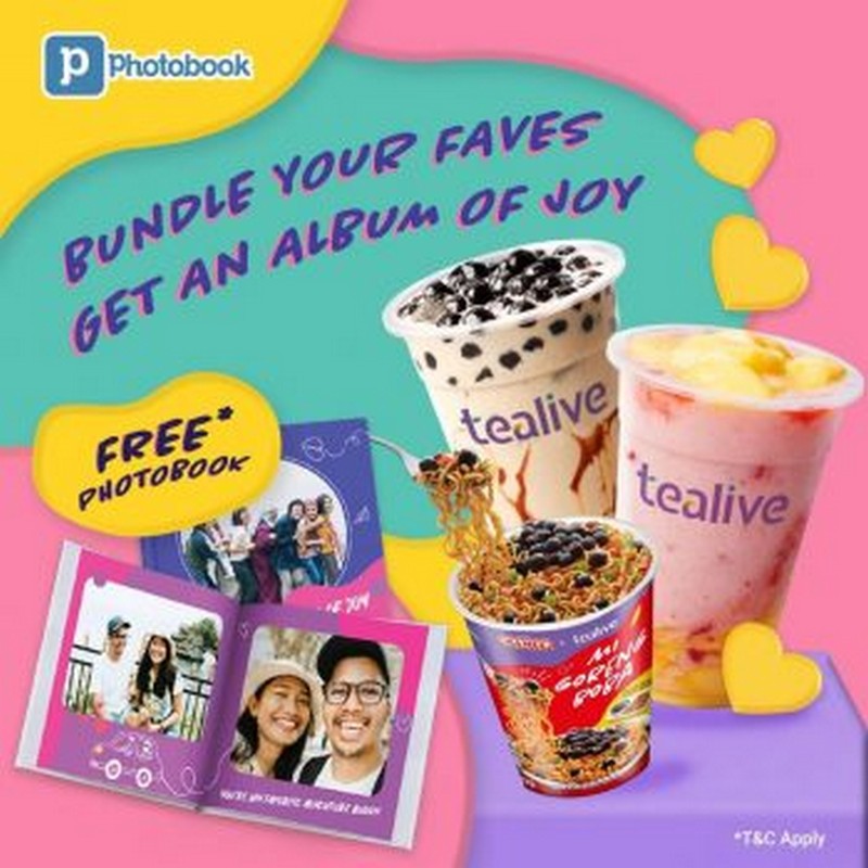 3 Feb 2021 Onward: Tealive Free Tealive Photobook Promo ...