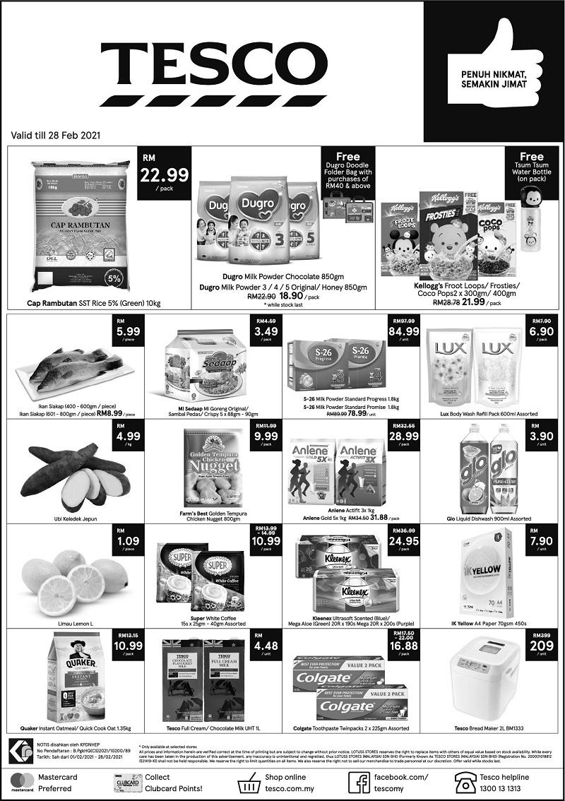 22-28 Feb 2021: Tesco Press Ads Promotion - EverydayOnSales.com
