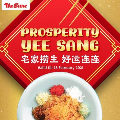 Now till 28 Feb 2021: The Store CNY Prosperity Yee Sang Promotion ...