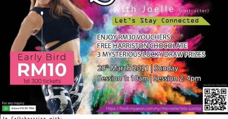 28 Mar 2021: AEON Wellness Virtual Zumba - EverydayOnSales.com