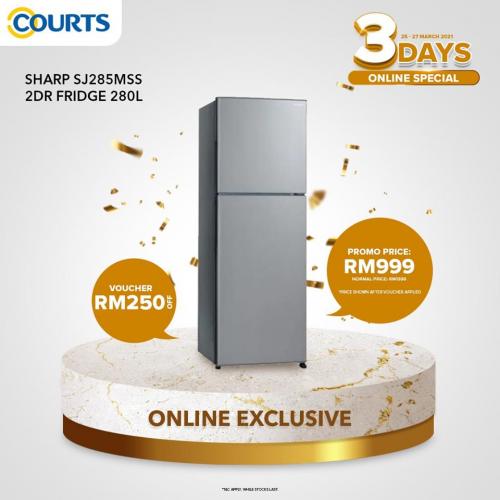 25-27 Mar 2021: COURTS Online 3 Days Promotion - EverydayOnSales.com