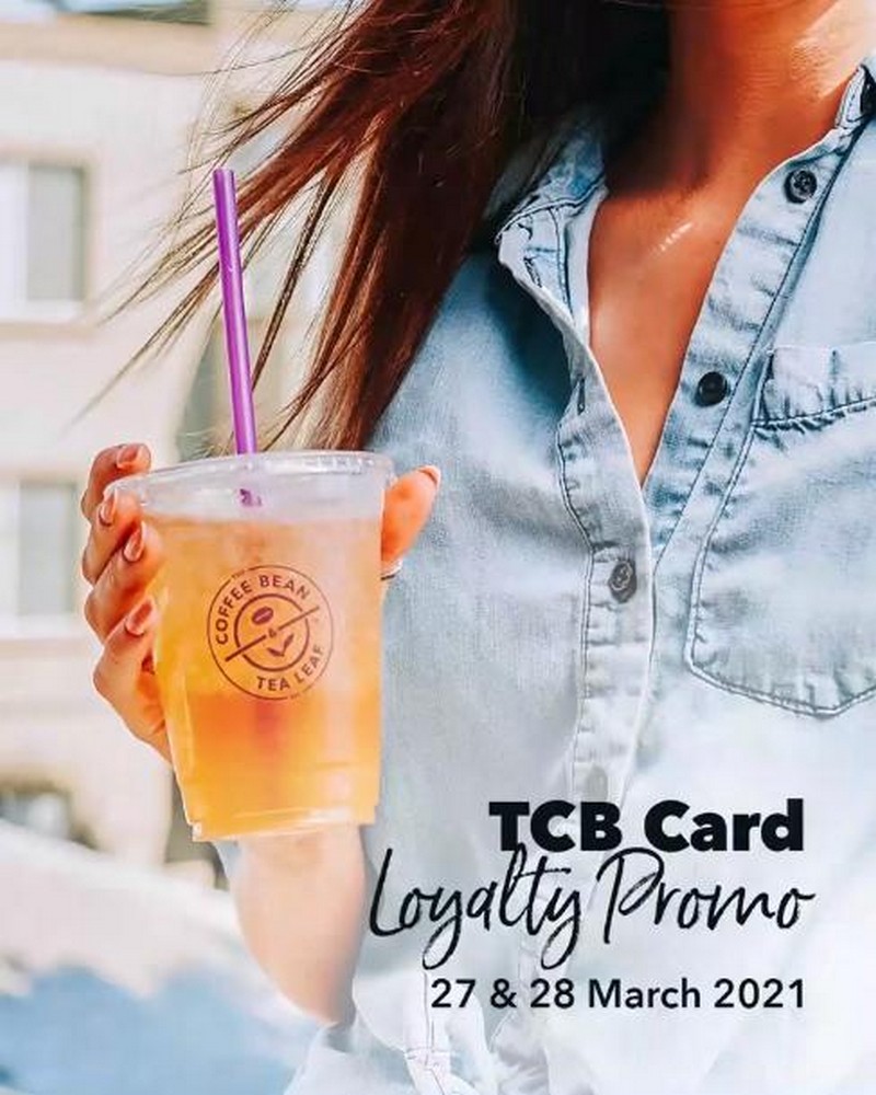 27-28 Mar 2021: Coffee Bean TCB Card Member Free Tea Promotion ...