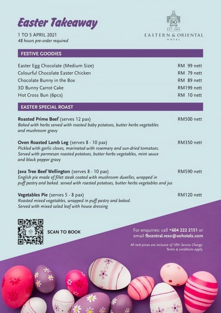 1-5 Apr 2021: Eastern & Oriental Hotel Easter Promotion ...