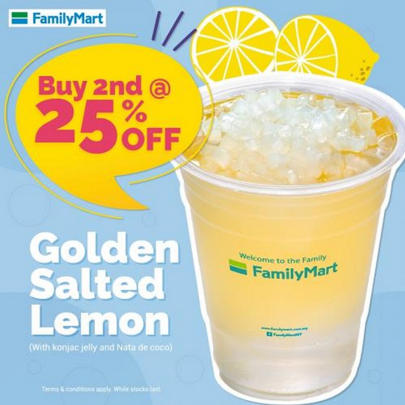 19 Mar 2021 Onward: FamilyMart Golden Salted Lemon Promotion ...